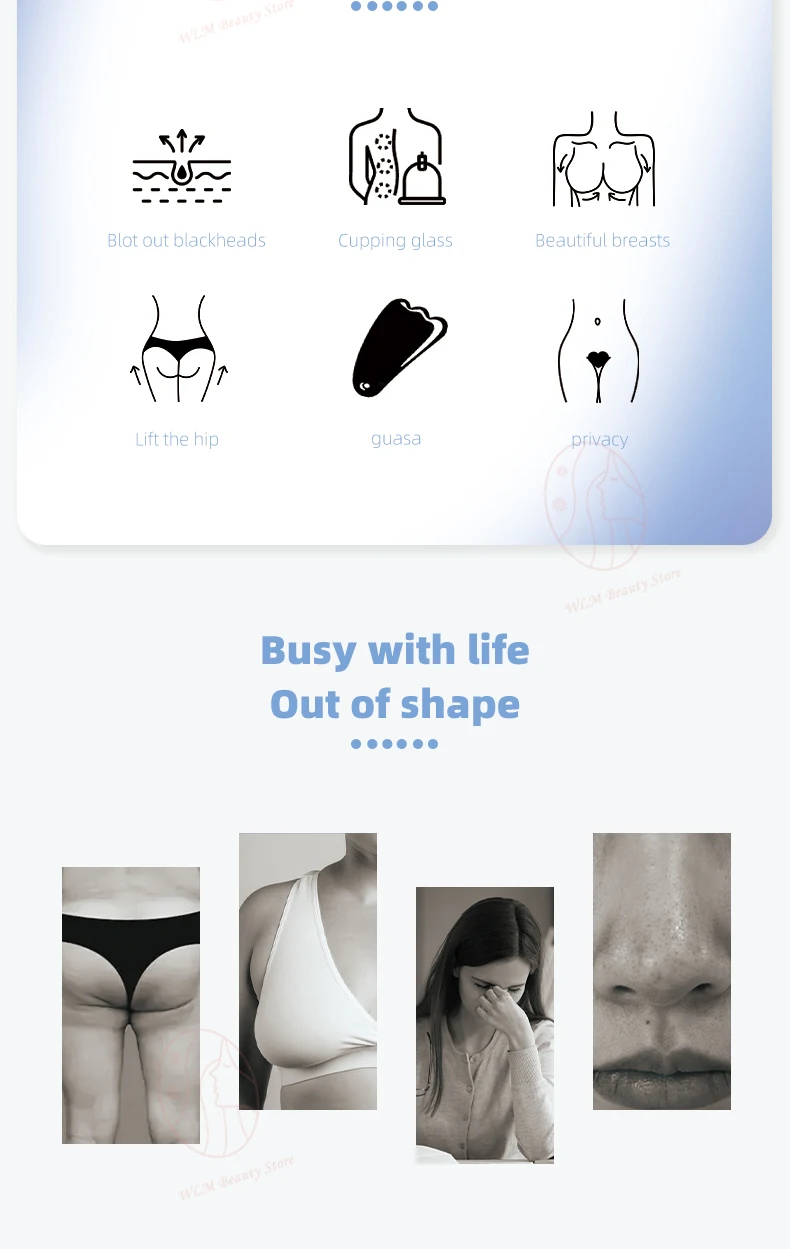 Vacuum Butt Lift Breast Enlargement Machine - 6kg, 150w