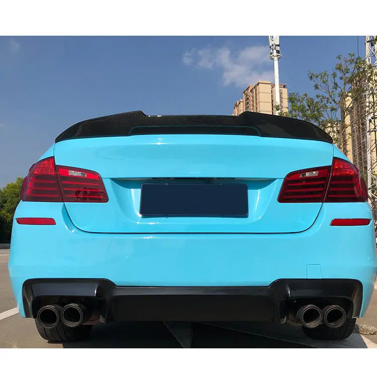 M4 Style Psm Style Carbon Fiber Rear Trunk Lip Tail Wing Spoiler For ...