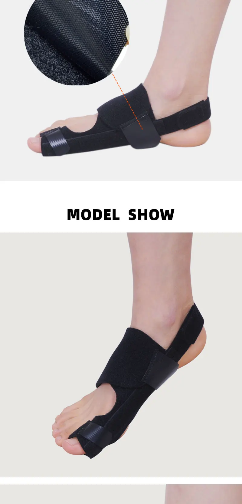 Custom Fixture Bunion Hallux Valgus Corrector Toe Separator Bunion ...