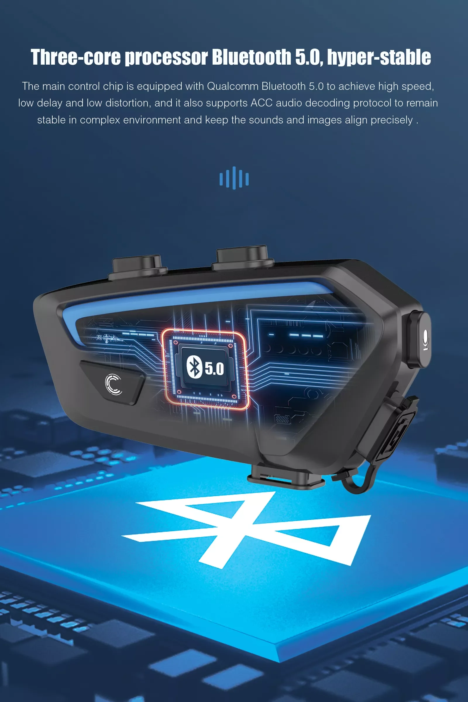 Freedconn FX Waterproof Motorcycle Helmet Intercomunicador Headset ...