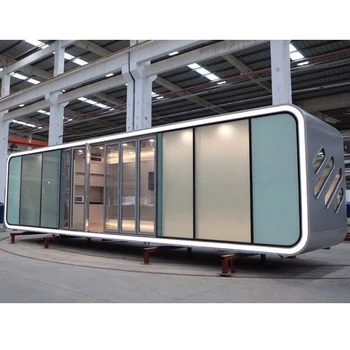 Modern 40ft Movable Prefabricated Modular House Temporary Living Pods ...