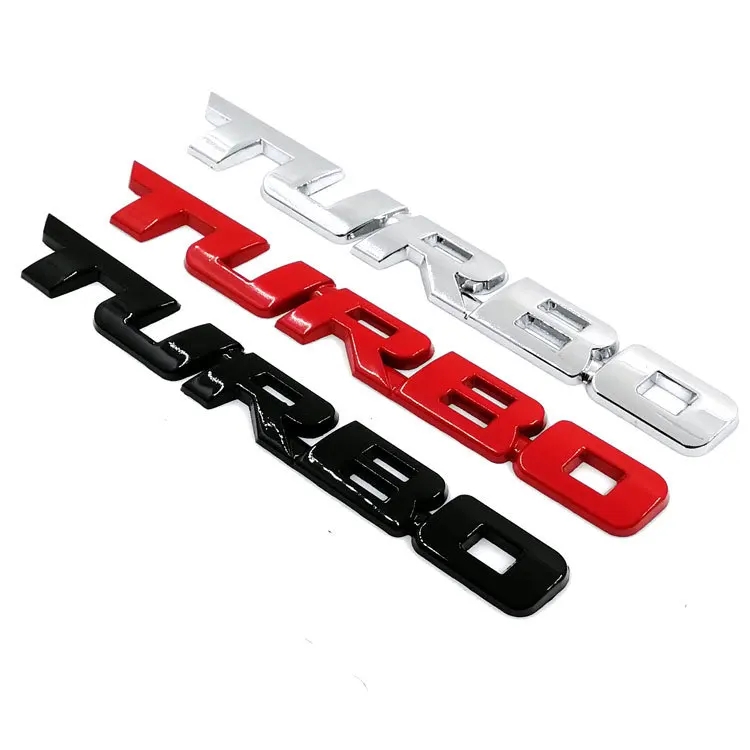 3d Metal Logo Car Side Fender Rear Trunk Emblem Badge Sticker Decals ...