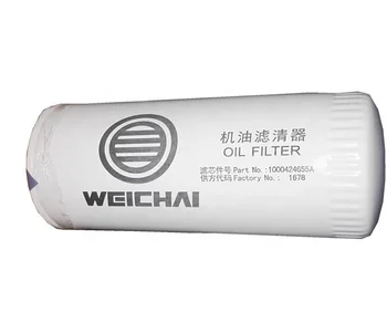 Xcmg Wheel Loader Zl50gn Spares Engine Oil Filter 860133763 ...