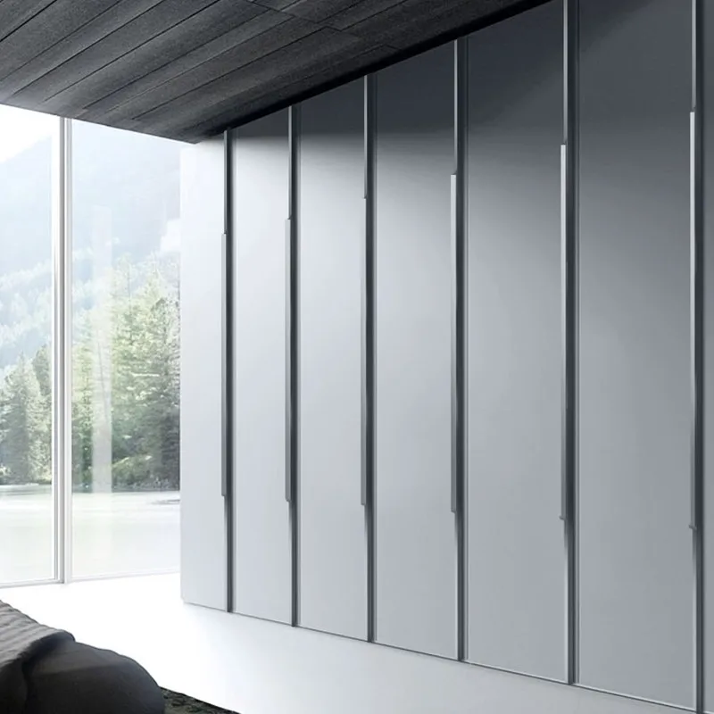 96mm Hidden Concealed Kitchen Cabinet Door Handle