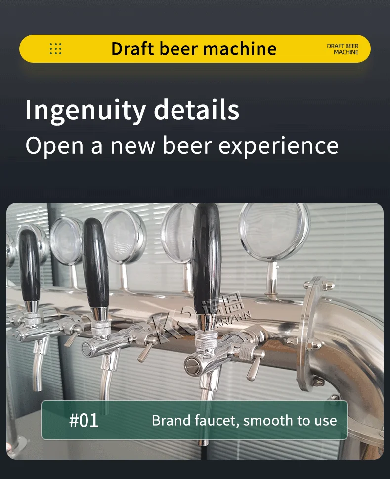 2024 Countertop Beer Cooler Dispenser Kegerator Machine For Pub Mini ...