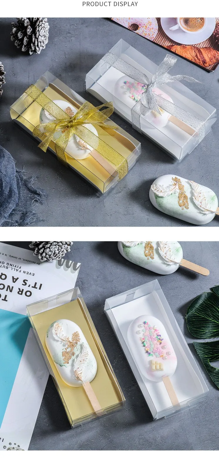 IMEE Transparent Popsicle Box - Perfect for Ice Cream Cakesicles