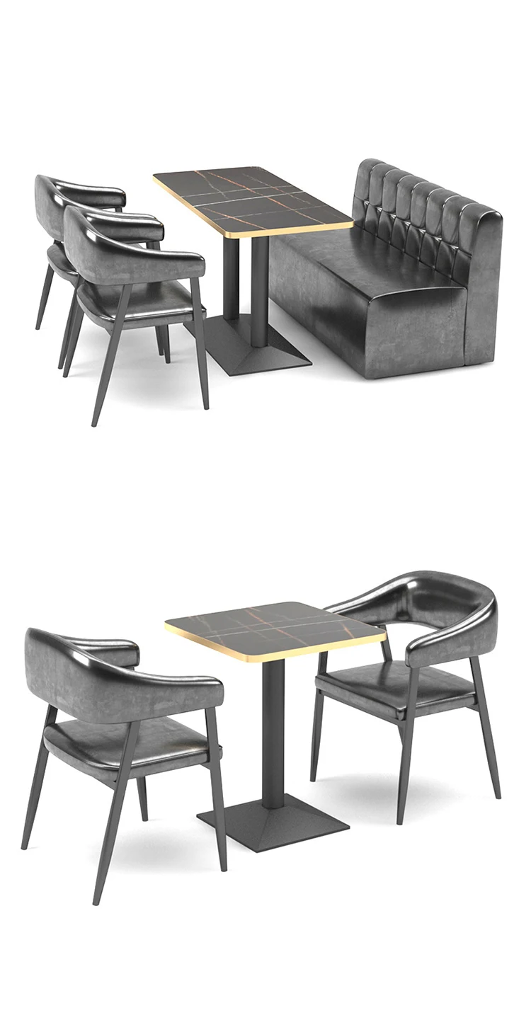 U L Shape Restaurant Hookah Lounge Furniture by BILIDO
