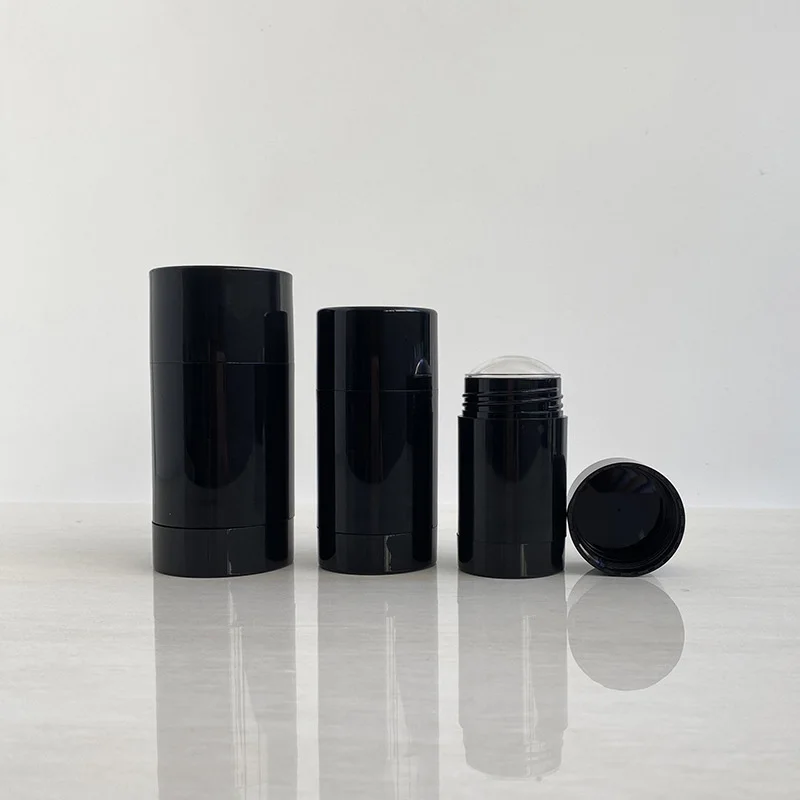 Cosmetic Packaging Empty 30g Round Deodorant Stick Container Lip Balm ...