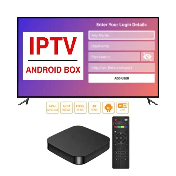 Intelligent Iptv Subscription Android Tv Boxfree 4k Testing High ...