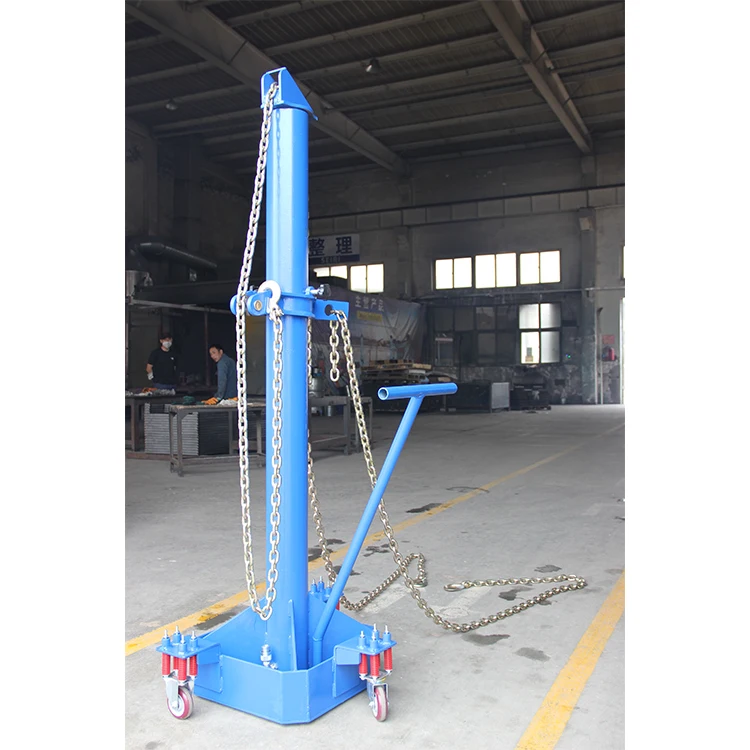 10 TON Portable Puller Pulling Tower Floor Tower Post with Chains ...