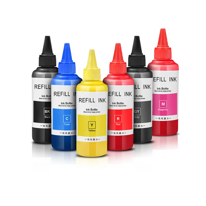 Ocbestjet 6 Colors XP 15000 Refillable Pigment Ink for Epson