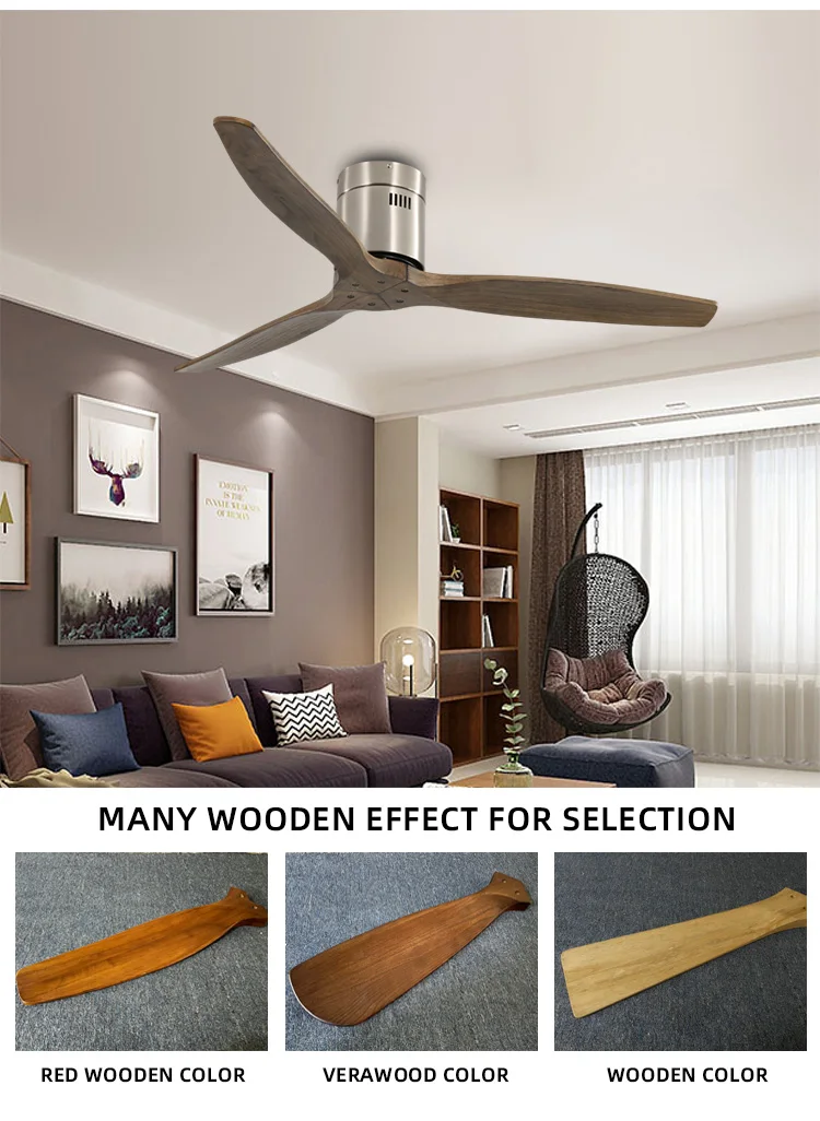 Propeller Fan with Light - Efficient 52 Inch Thailand Ceiling Fan