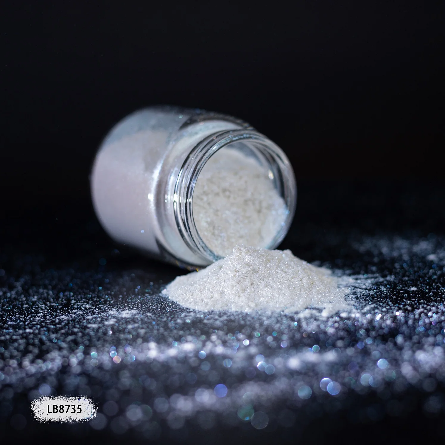 Lingbao Pearl Mica Pigments - Iridescent Interference Powders