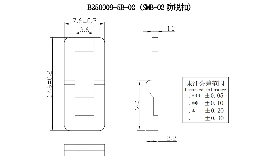 FAF B250009(SM) Nylon66 Phosphor Bronze Wire Connector