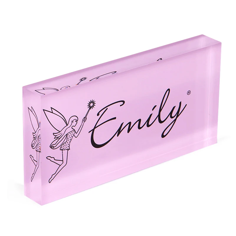 Custom Shop Display Personalized Color Transparency Plate Printed Logo ...