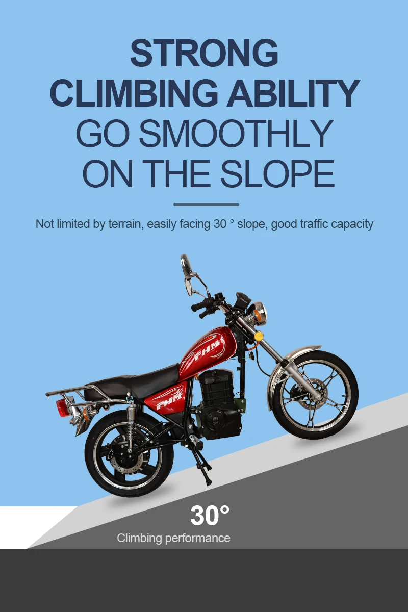 Efficient Long-Range Motorcycle for Electric Freight Delivery