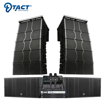 Professional Passive Line Array Speakers System Dual 12 Inch For ...