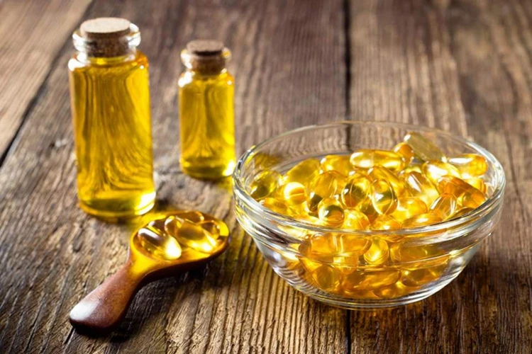 OEM Crude 1000mg Fish Oil Softgel Capsules - Omega 3 DHA EPA