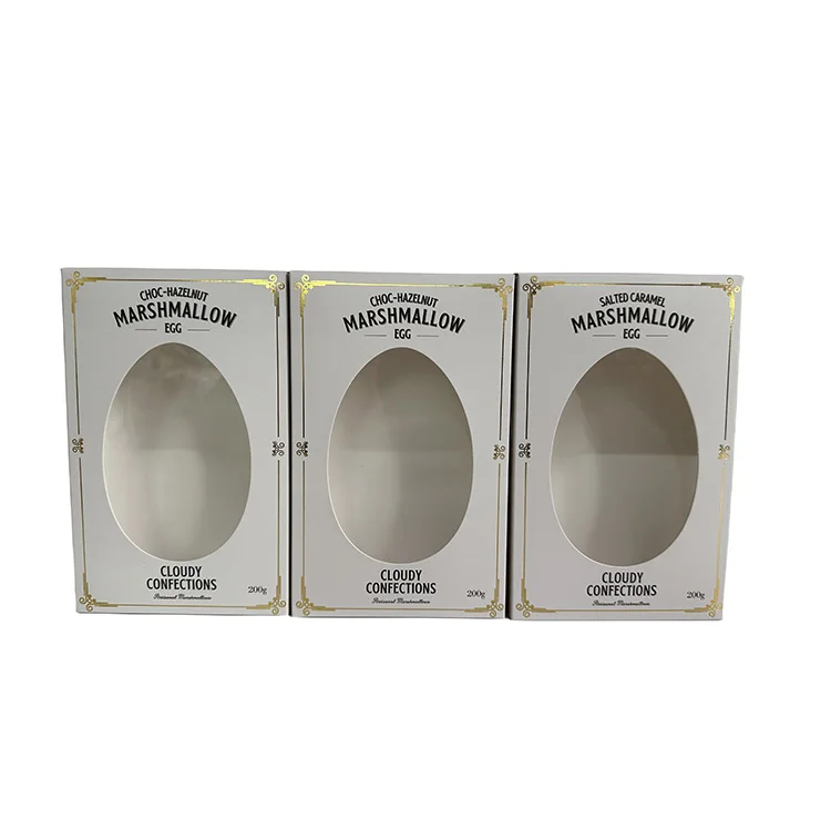Custom Chocolate Egg Food Packaging Box With Holder For Easter Gift Packaging - Buy Custom ...