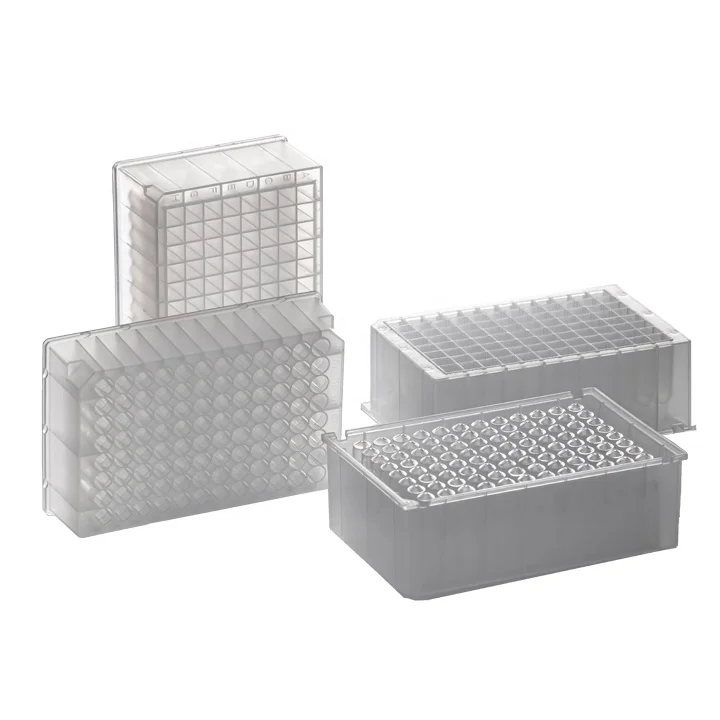 Laboratory Consumables Lab Deep-well 96 Plates 1.3ml 2.2ml Deep Well ...