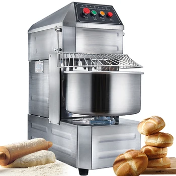 Commercial Electric 40kg 100l Food Bread Baking Equipment Stand Dough Spiral Machine ...