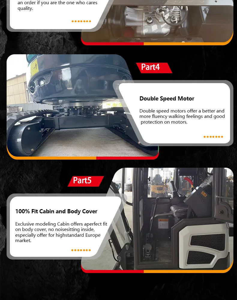 KK10 Cabin KUBOTA Mini Excavator - High Quality & Versatile