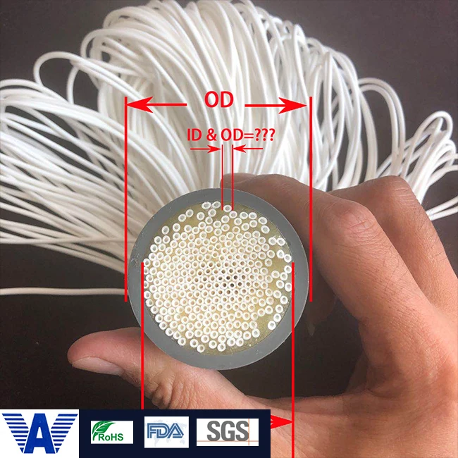 Ptfe Hollow Fiber Membrane With Filtration Precision 0.18~0.5micron - Buy Hollow Fiber Membrane ...