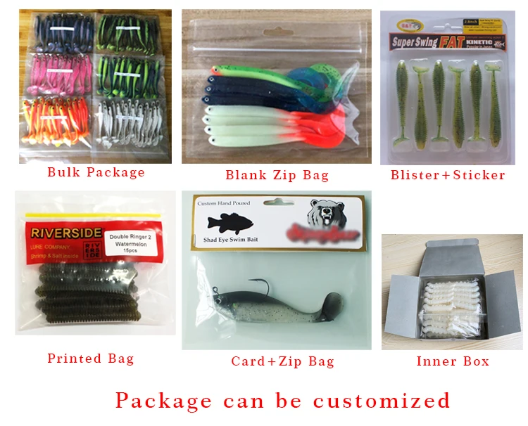 Fishing Lure Clamshell Packaging Clam Shell Fishing Bait Blister ...
