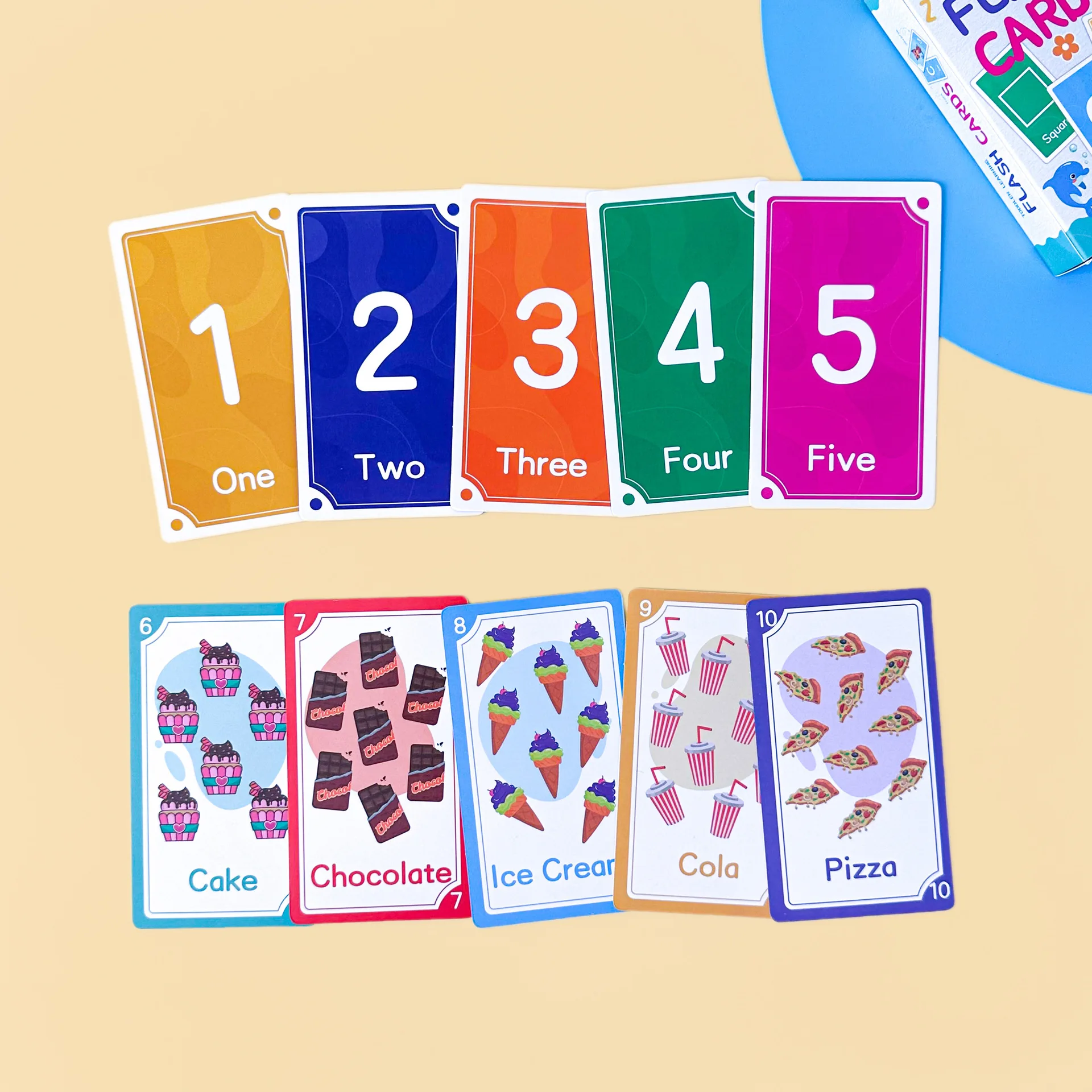 Custom Printed Cards - Flash Cards for Early Education