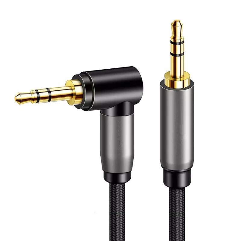 3.5mm Stereo Male Plug 3.5 Mm Angle Audio Cable 90 Degree 3.5mm Aux ...