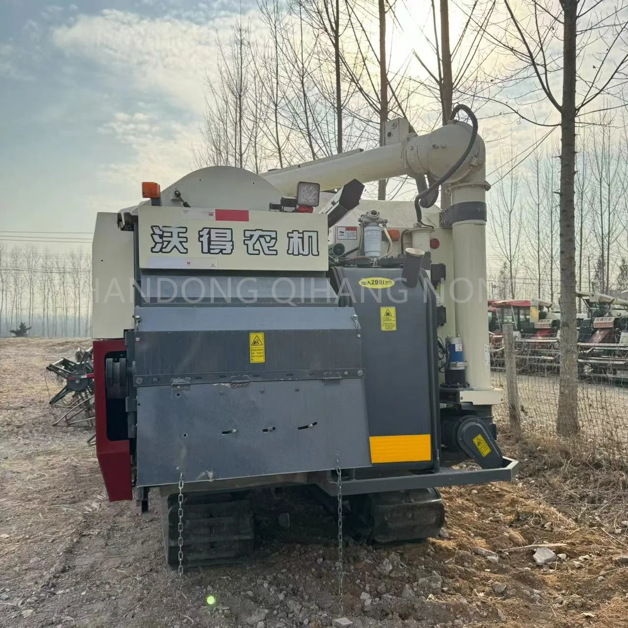 WORLD Harvester 118HP With Cabin Mini Rice Harvester Combine Good ...