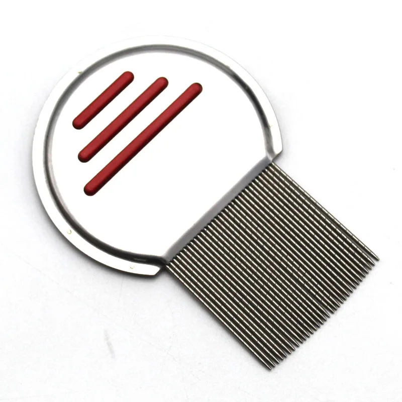 Head Lice Stainless Relieve Itching Steel Metal Hair Comb