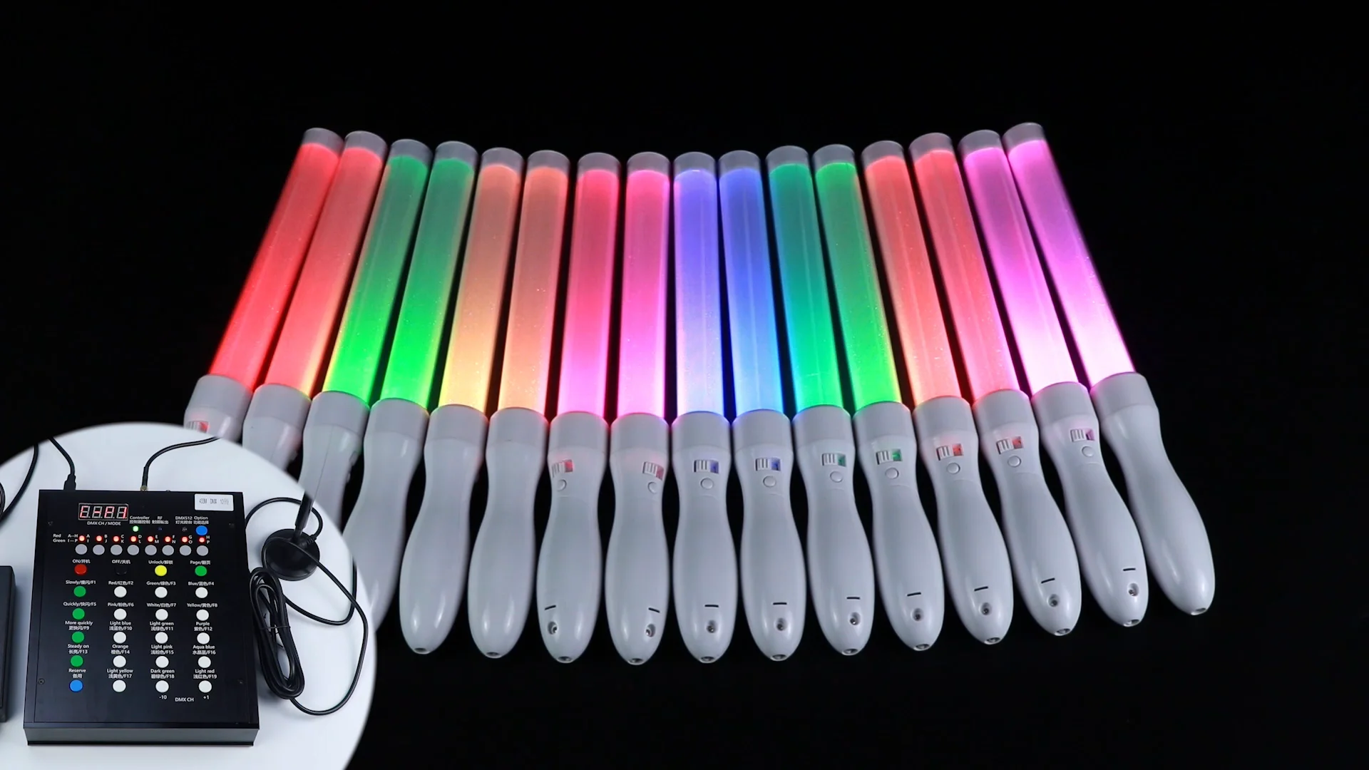 Concert Cheering Programmable Light Stick Led Glow Stick - Buy Led ...