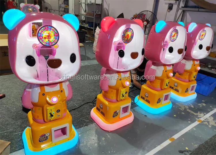 Indoor Coin Operated Kid Vending Games Candy Toys Prize Machine ...