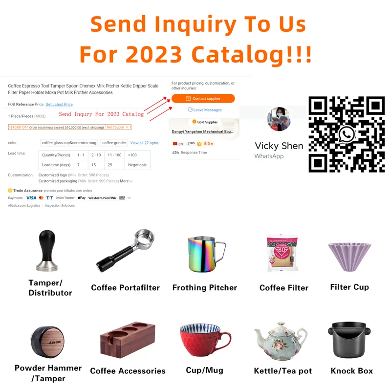 Barista Kit Espresso Supplies Bar Shop Accessories Set Scale Tamper ...