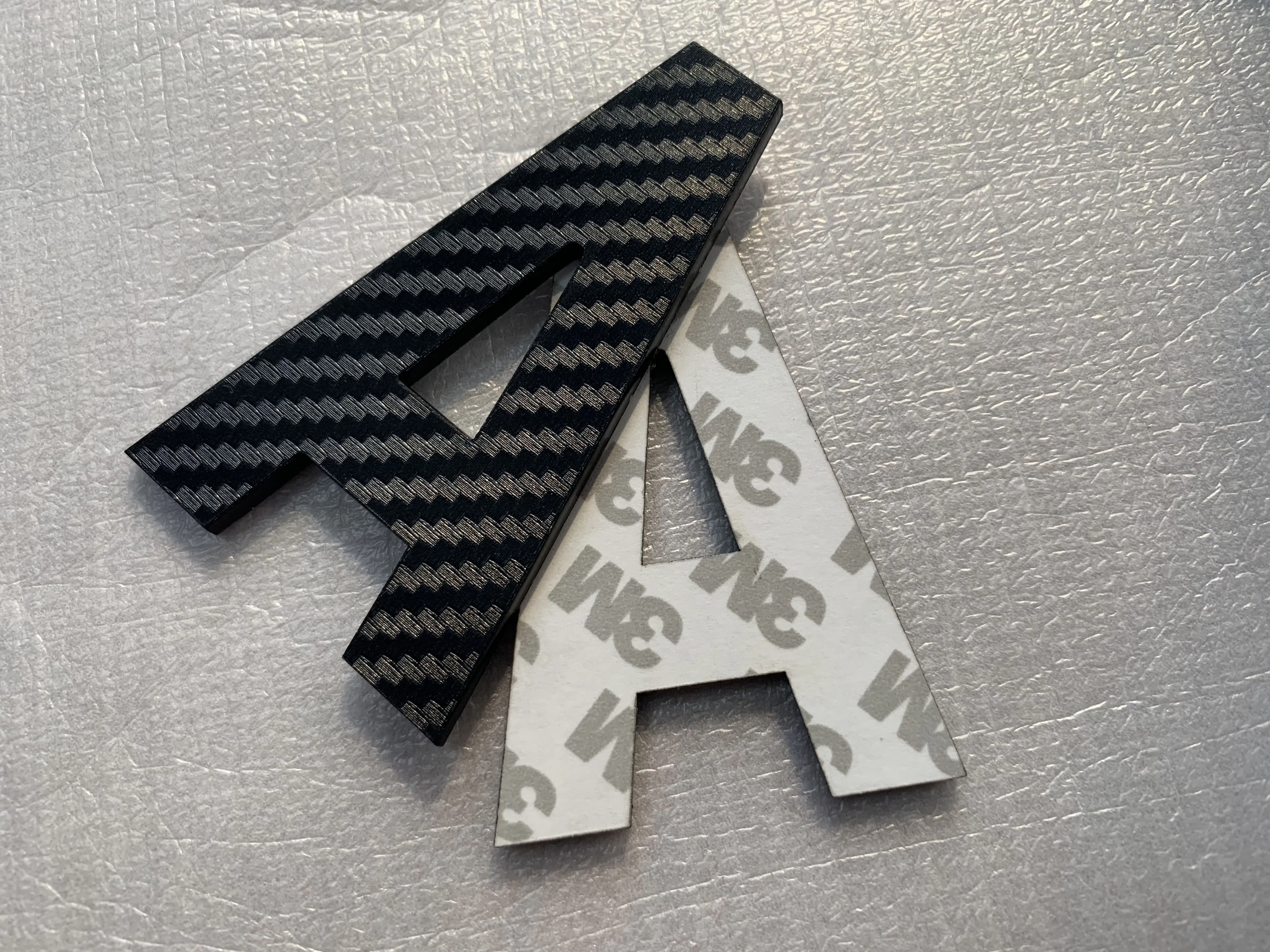 Custom Acrylic Car Number Plates - Reflective & Durable