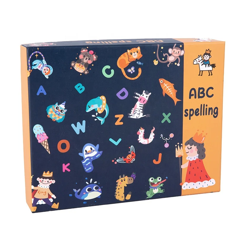 Educational Toy English Alphabet Learning Aids Matching Puzzle Toy ...