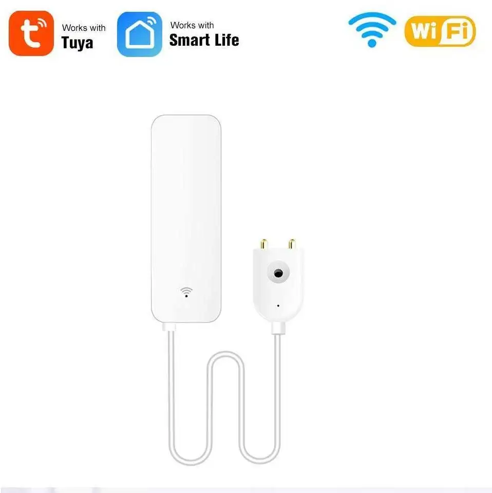 Tuya Smart Wi-fi Water Leakage Detector Water Flow Alarm Sensor - Buy ...