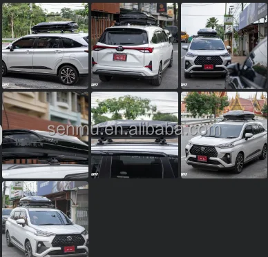 Universal Mount Fitting Square Cargo Box/carrier,Dual Side Opening Car ...