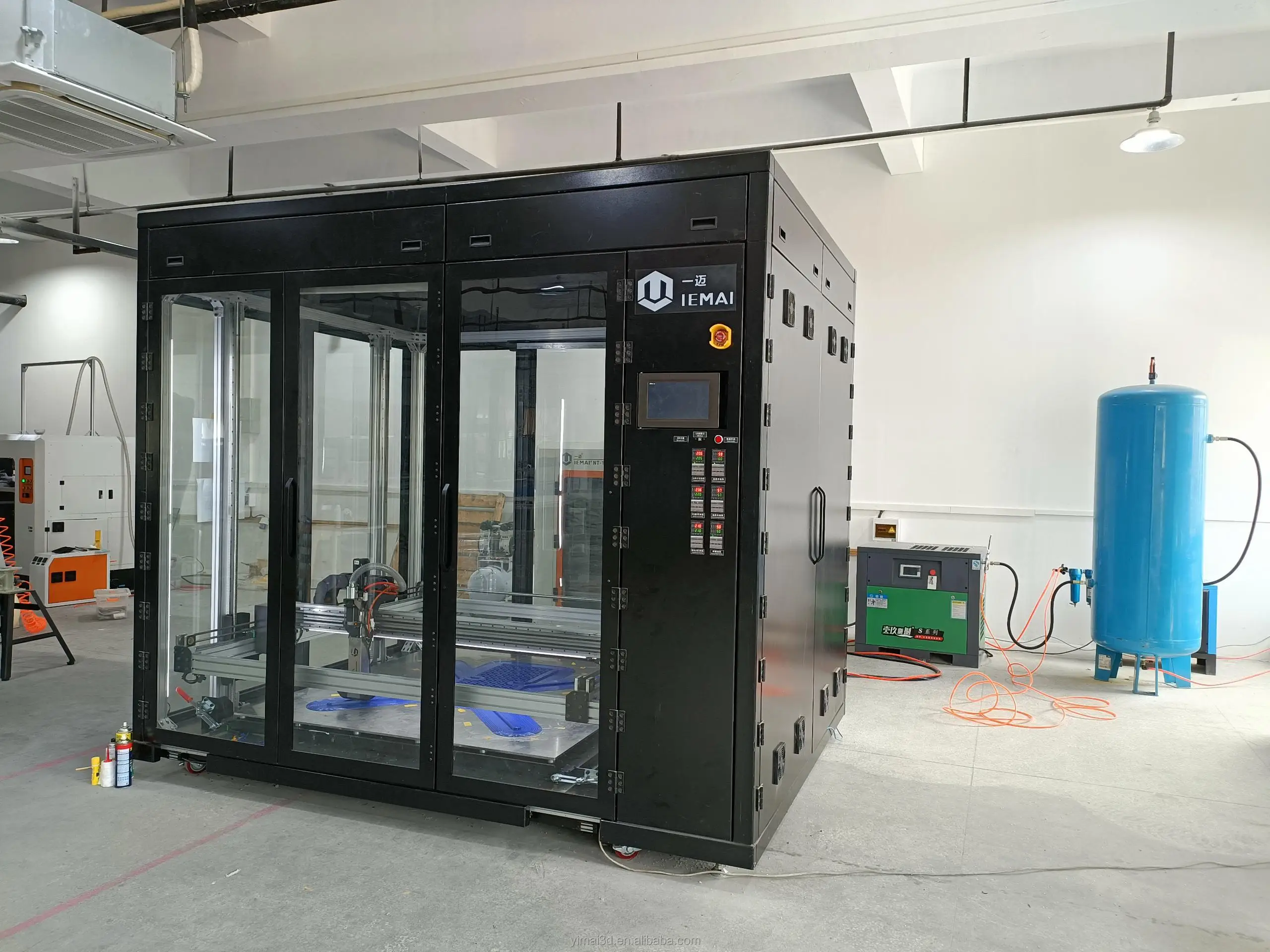 Giant 3d Printer With Pellet Extruder Fused Granular Fabrication Fgf 3d ...