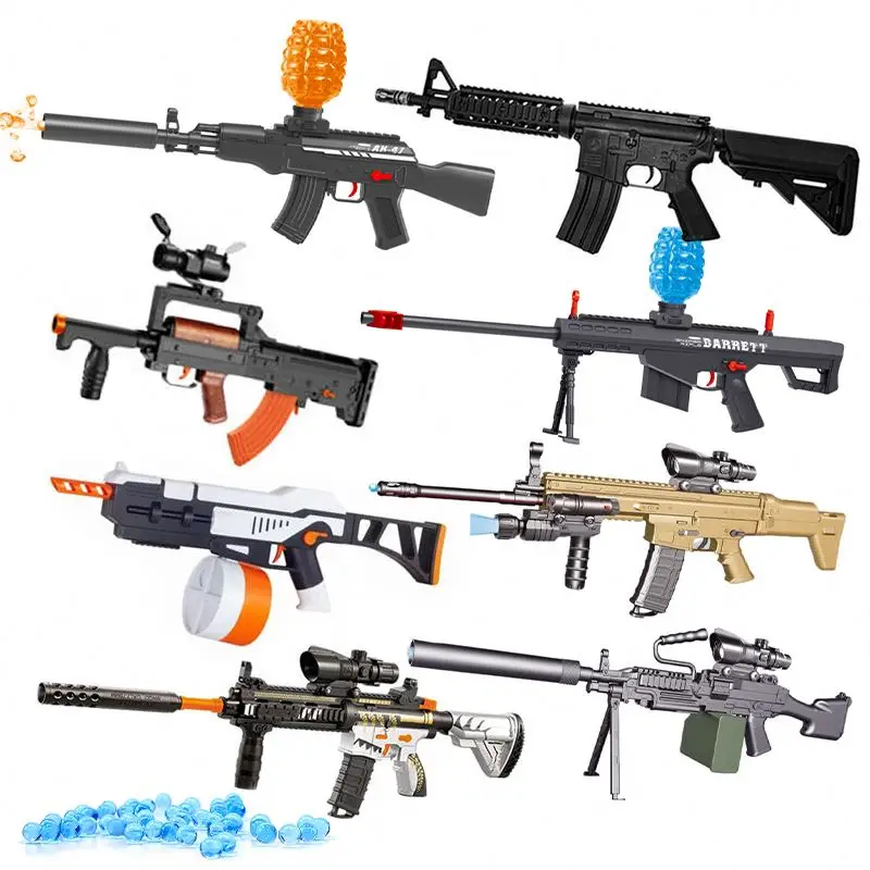 Morden Style Pistol Splatter Electric Orbeezs Tanks Gel Ball Water Bead ...