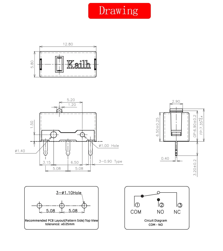 Micro Switch 80M Life Gaming Mouse - Reliable Performance