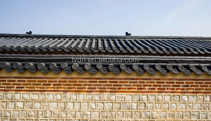 Korean Hanok Clay Roof Tiles - Durable, Heat Resistant, & Waterproof ...