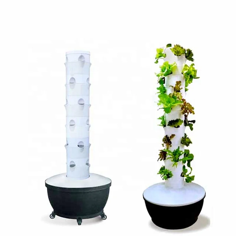 Vertical Hydroponics System - Y-Greenhouse Tower Garden