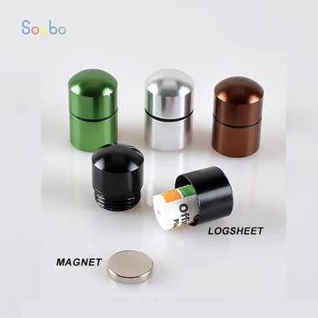 Delivery Fast Mixing Colors Magnetic Mini Nano Geocache Container Bison ...
