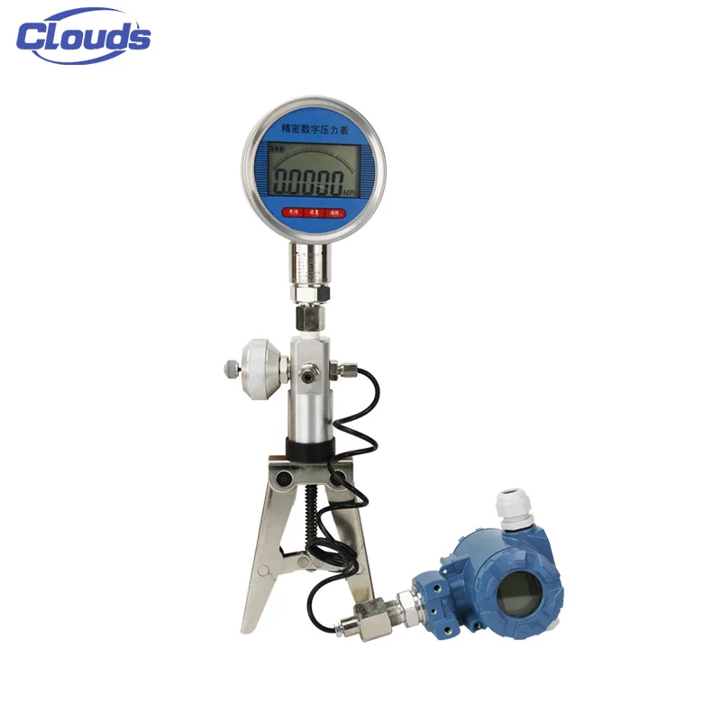 Clouds Stainless Steel Pneumatic Pressure Calibrator 16bar