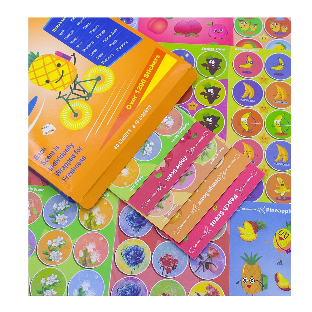 Scratch And Sniff Stickers Smelly Stickers Best Choice For Kids ...