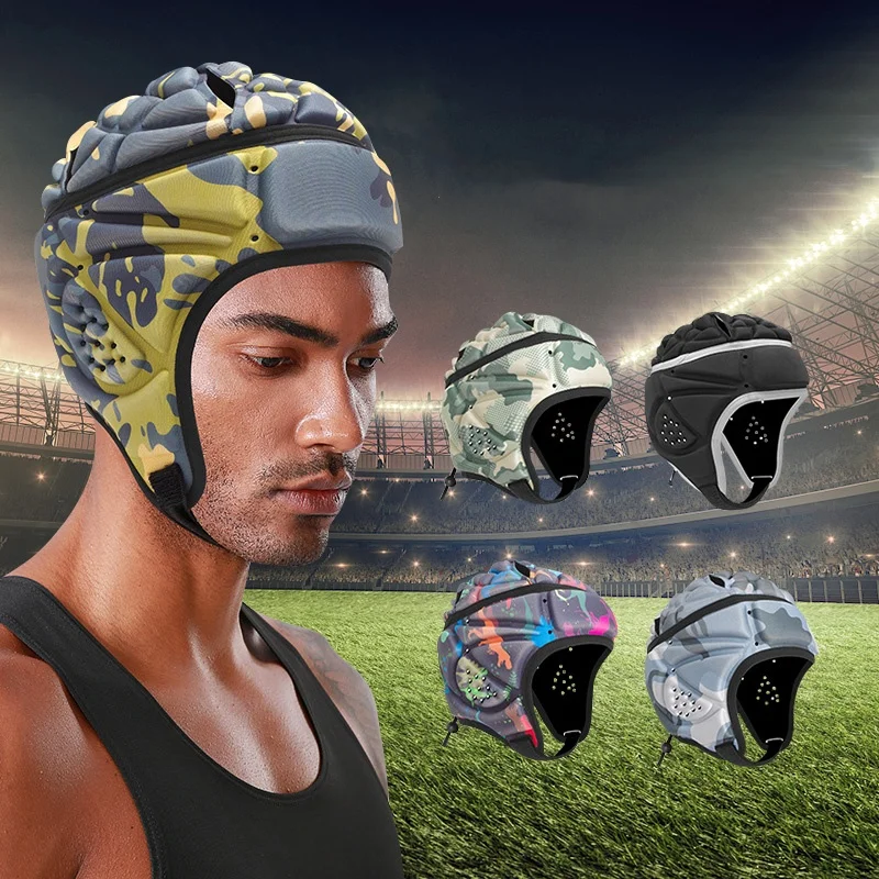 ANTMAX Soft Shell Headgear 7v7 Soft EVA Padded Flag Football Soccer ...