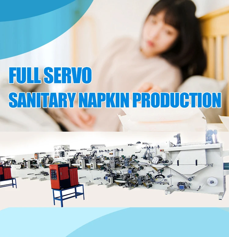 Sanitary Napkins Adult Baby Diaper Packing Machine Sanitary Pads Making ...