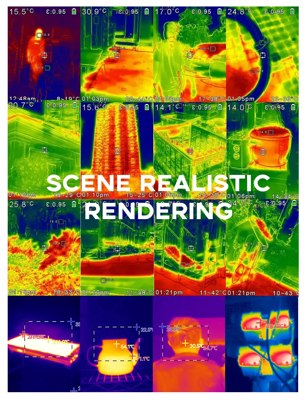 Thermal Imaging Camera 160*120 Resolution 2 8 Inches Infrared Thermal ...